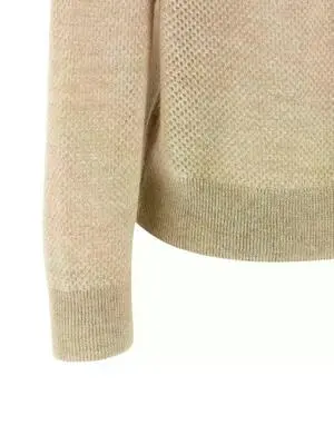 Brunello Cucinelli Waffle Knit Mohair-blend Jumper