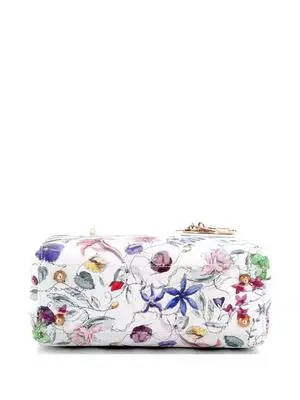 Dior Lady Bag Printed Leather Small Satchel - Multicolour