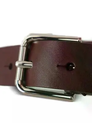 Dolce & Gabbana Leather Buckle Belt
