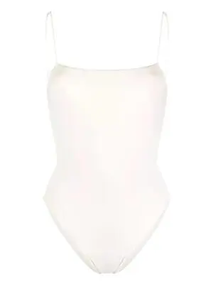 ST. AGNI Ziah Backless Swimsuit - Neutrals