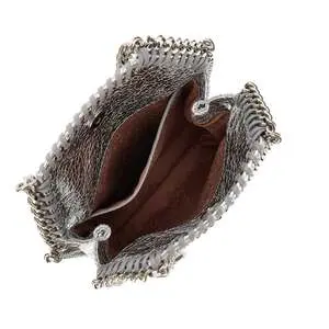 Stella McCartney Tiny Falabella Bag - Silver