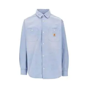 Carhartt Work In Progress Painter' Chambray Cotton Hirt