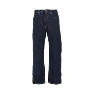 Fendi Dark Wash Regular Fit Jeans - Blue