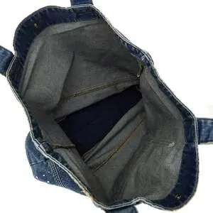 Carhartt Work In Progress Destroy Denim Tote Bag