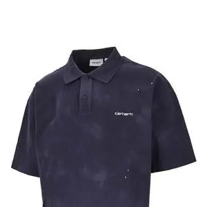 Carhartt Work In Progress Painter' Piquet Poo Shirt - Blue