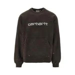 Carhartt Work In Progress Painter Crewneck Weathirt - Brown