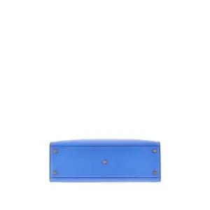Fendi Leather Medium Way Bag - Blue