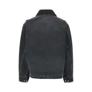 Carhartt Work In Progress Detroit' Cotton Jacket - Black