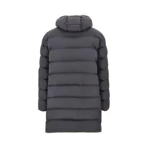 Herno Nylon Microfiber Goose Down Parka Coat