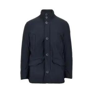 Herno Sub-zero Stretch Nylon Down Jacket - Blue