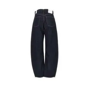 AGOLDE Luna Pieced High-rise Wide Leg Jeans - Blue