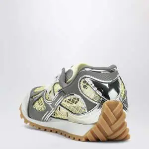 Bottega Veneta Orbit Zesty / Basalt Sneakers - Yellow