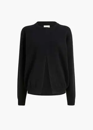 Khaite Cooper" Cardigan In Wool And Cashmere