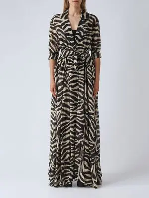 Ermanno Scervino Printed Maxi Dress - Multicolor