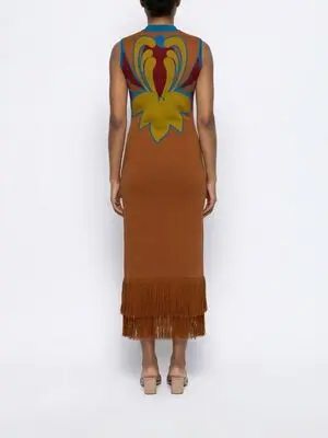 PAULA Vitoria Sleeveless Knit Midi Dress