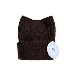 CHARLES JEFFREY Box Beanie - Brown