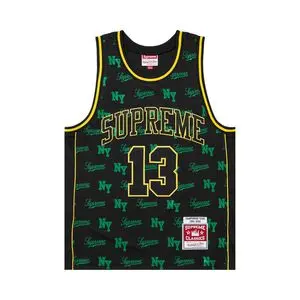 Supreme X Mitchell & Ness Monogram Basketball Jersey