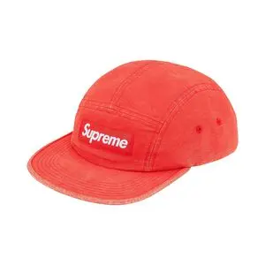 Supreme Canvas Camp Cap - Red