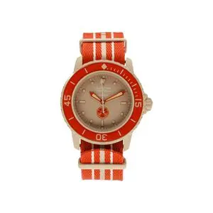 SWATCH X Blancpain Scuba Fifty Fathoms Arctic Ocean Watch - Red