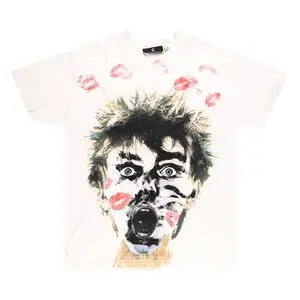 HELLSTAR Kisses Graphic T-shirt - White