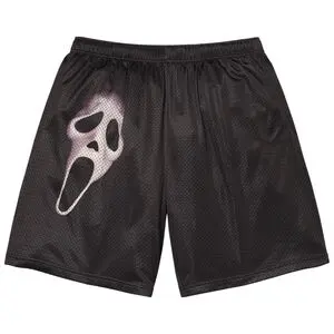 Supreme Ghostface Mesh Shorts - Black
