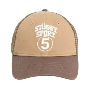 StÜssy Lp Sport 5 Trucker Cap - Tan
