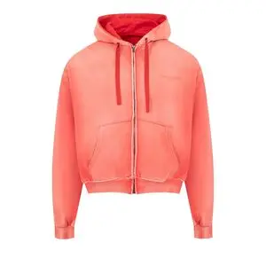 MAISON MARGIELA Zip-up Hooded Sweat Jacket