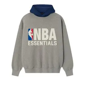 Fear Of God X Nba Hoodie - Grey