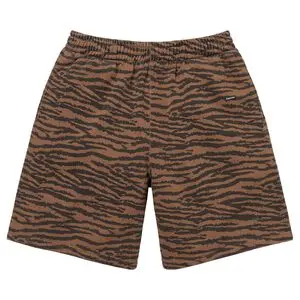 Supreme Tiger Print Sweatshorts - Brown
