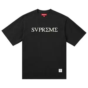 Supreme Greek Short-sleeve Top - Black
