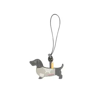 Thom Browne Dachshund Charm With Sweater Detail