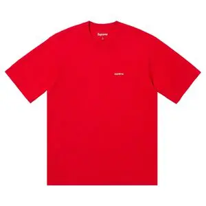 Supreme Short Sleeve Pocket T-shirt - Red