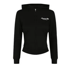 Women's Cropped Zip Up Hoodie Sweatshirts Hoodies