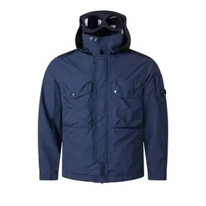 C.P. COMPANY Flatt Nylon Mixed Goggle Overshirt