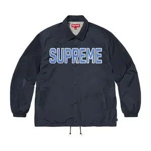 Supreme Spellout Coaches Jacket - Blue