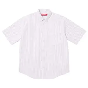 Supreme Oxford Stripe Short Sleeve Shirt