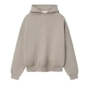 Fear Of God Property Lounge Half Zip Hoodie - Grey