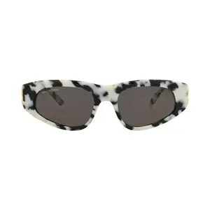 Balenciaga Recycled Acetate Cat Eye Sunglasses - Brown