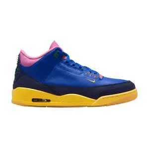 JORDAN 3 Retro Og Gs 'brazil - Blue