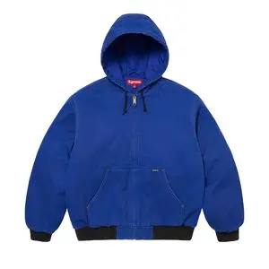 Supreme X The Misfits Hooded Work Jacket - Blue
