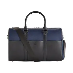 Kith Monogram Nylon Leather Traveler Bag