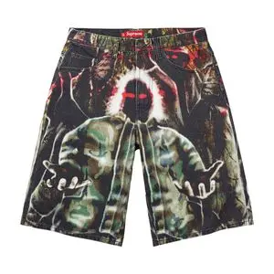 Supreme Shadows Baggy Denim Short