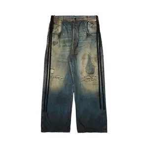 ANN DEMEULEMEESTER Distressed Denim Trousers