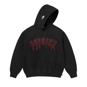 Supreme Ghostface Arc Hooded Sweatshirt - Black
