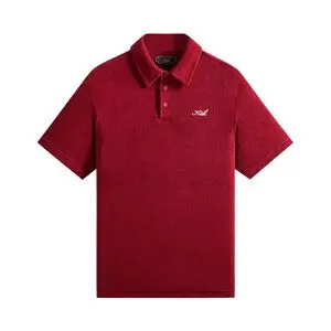 Kith Textured Terry Polo - Red