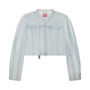 DIESEL® Cropped Denim Jacket
