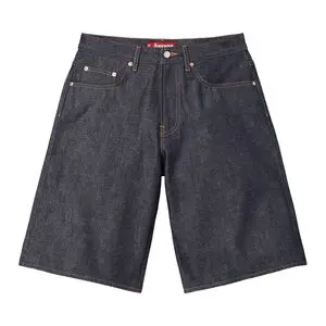 Supreme Baggy Selvedge Denim Short Rigid Indigo