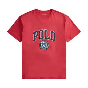 Polo Ralph Lauren Short-sleeve Graphic Print Jersey Knit T-shirt - Red