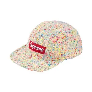Supreme Bouclé Camp Cap - Multicolor