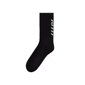 Kith Fast Logo Cotton Crew Socks - Black